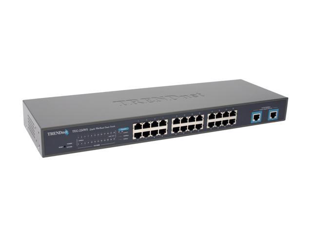 TRENDnet TEG-224WS Gigabit Web-Based Smart Switch - Newegg.com