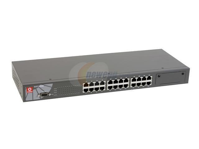 COMPEX SXP1224B Switch with Bandwidth and Address Aging Control ...