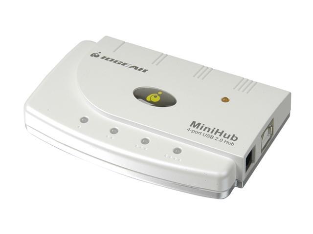IOGEAR GUH264 4-Port USB2.0 Hi-Speed Mini Hub - Newegg.com