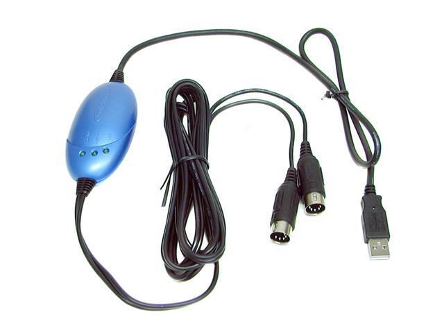 M-AUDIO US30101 1-In-1-Out USB Bus-Powered MIDI Interface - Newegg.com