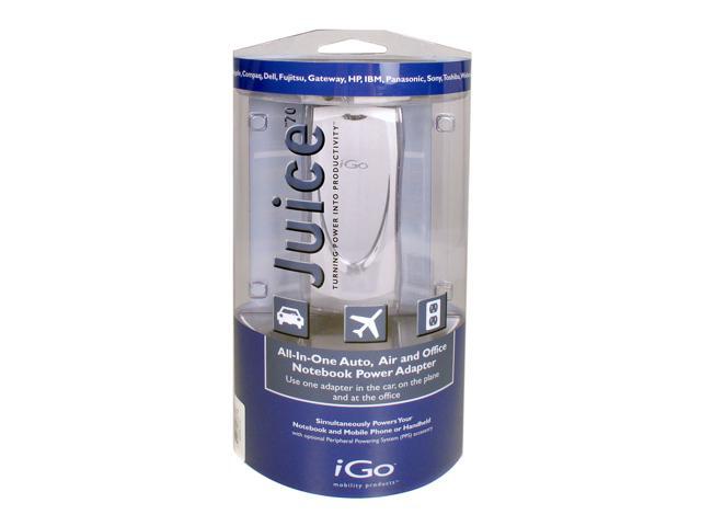iGo PS0055-11 Juice70 Combination AC and Auto/Air Power Adapter ...