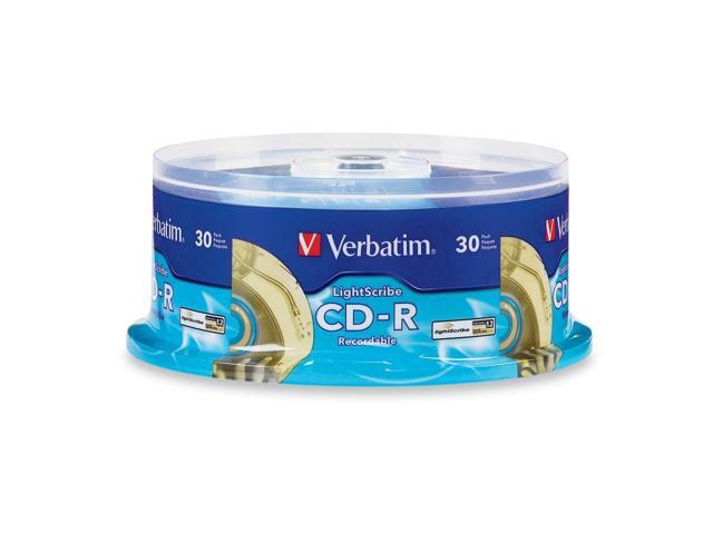 Verbatim 700MB 52X CD-R LightScribe 30 Packs Disc Model 94934 - Newegg.com