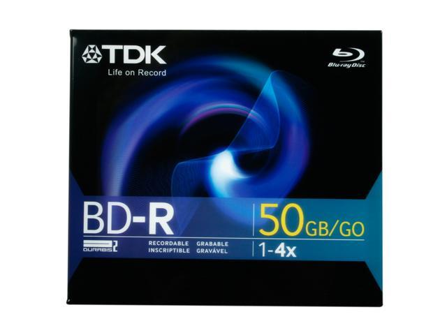 TDK 50GB 4X BD-R DL Single Disc Model 49022 - Newegg.com
