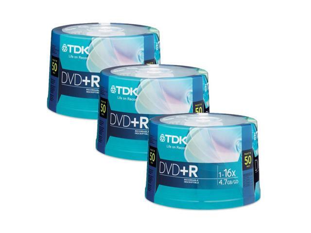 TDK 4.7GB 16X DVD+R 150 Packs Disc Model 48519-KIT - Newegg.com