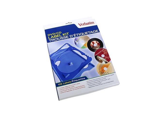 Verbatim 94663 Touch-Less DVD/CD Label Kit - Newegg.com