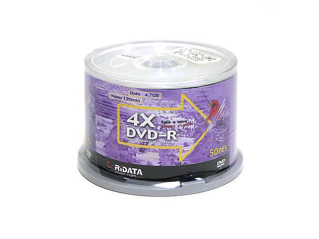 RiDATA 4.7GB 4X DVD-R 50 Packs Disc Model DRD-474-RDCB50 - Newegg.com