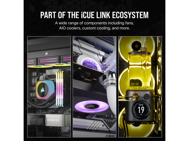 CORSAIR iCUE LINK System Hub - Connect Up to 14 CORSAIR iCUE LINK ...