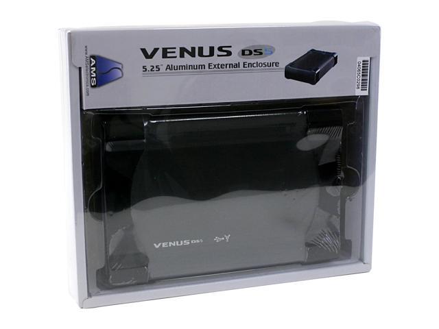 AMS VENUS DS-2512CBK Black External Enclosure - Newegg.com