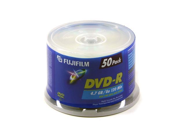 FUJIFILM 4.7GB DVD-R 50 Packs Disc Model 25302050 - Newegg.com