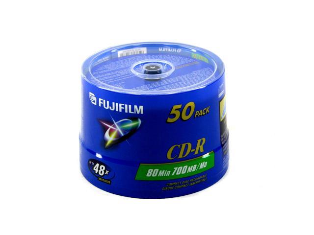 FUJIFILM 700MB 48X CD-R 50 Packs Disc Model 25301475 - Newegg.com