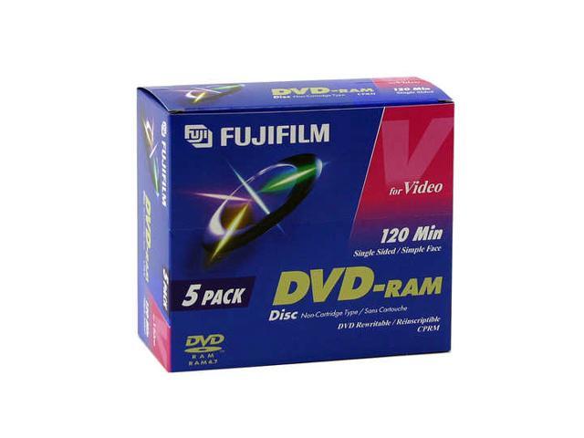 FUJIFILM 4.7GB DVD-RAM 5 Packs Disc Model 25322045 - Newegg.com