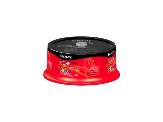 SONY 700MB 48X CD-R 30 Packs Disc - Newegg.com