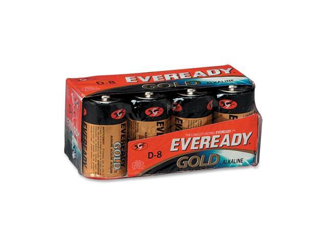 ENERGIZER Eveready Gold 1.5V D Alkaline Battery, 8-pack - Newegg.com