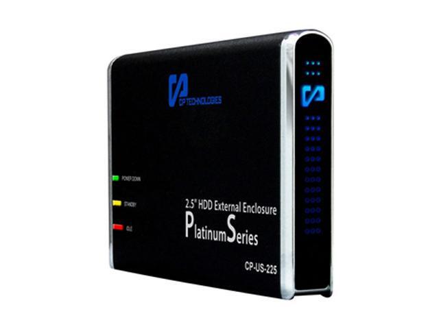 CP TECHNOLOGIES CP-US-225 Black Platinum Series HDD Enclosure - Newegg.com