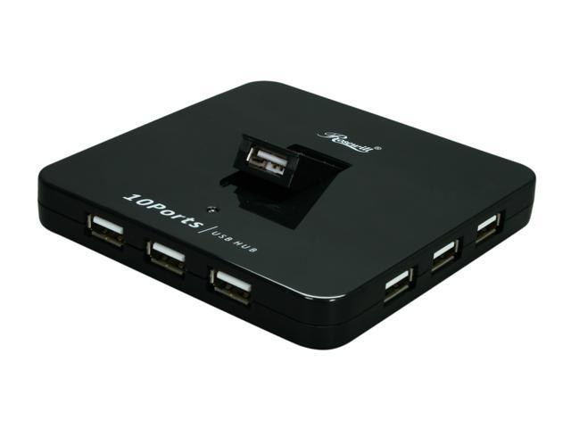 Rosewill RHB-510 10 Ports USB 2.0 Hub - Newegg.com