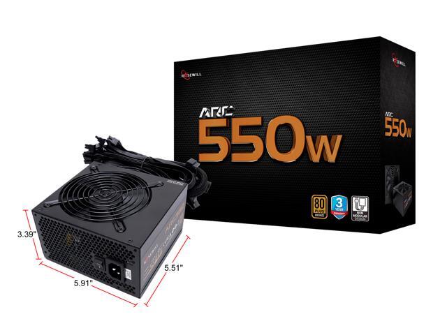 Rosewill ARC-550, ARC Series 550W Gaming Power Supply - Newegg.ca