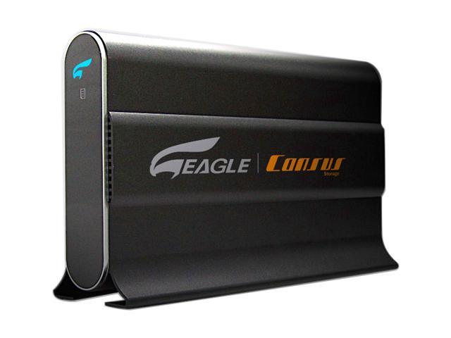 Eagle Consus W-Series ET-CSWU2-BK 3.5" USB2.0 to IDE Aluminum External ...