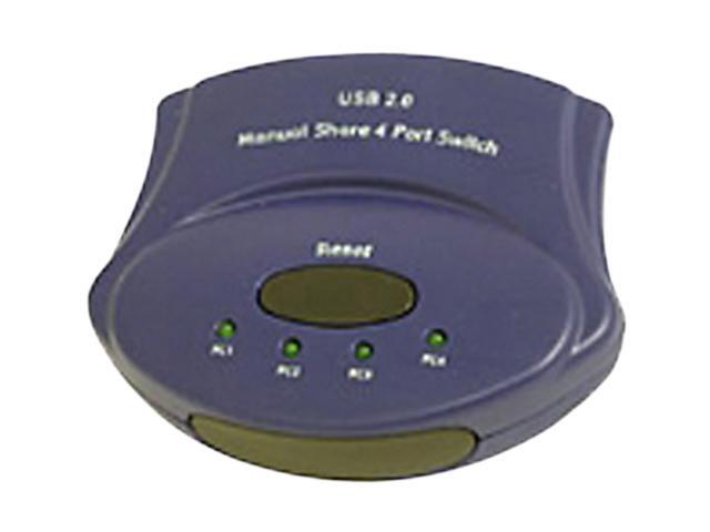 C2G 30506 4-Port USB 2.0 Manual Switch - Newegg.com
