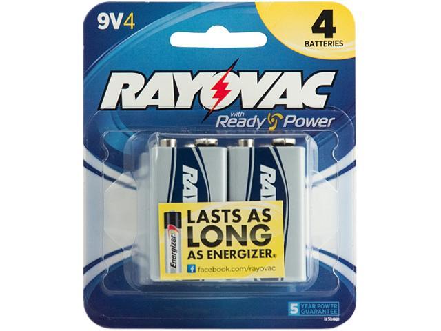 Rayovac Alkaline 9 Volt Batteries - Newegg.com