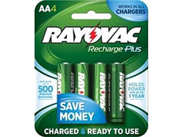 Rayovac PL715-4B Rayovac Recharge Plus NiMH AA, 4/Pk - Newegg.com