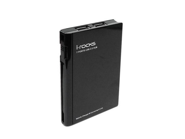 i-rocks IR-4660 Black 7power 6+1 Port USB Hub - Newegg.com
