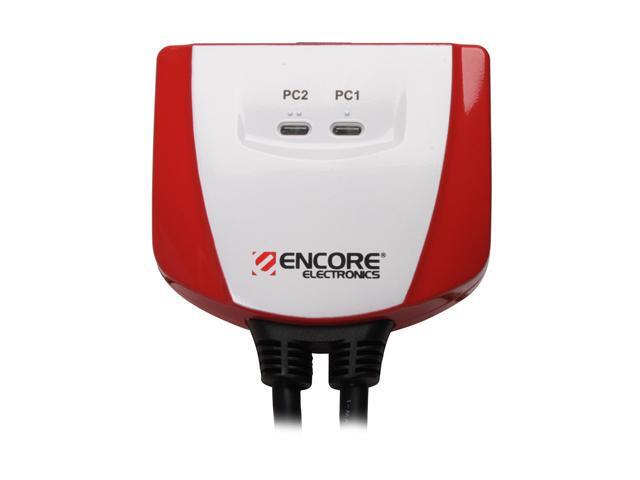 ENCORE ENKVM-USB 2-Port USB KVM Switch with Cables - Newegg.ca