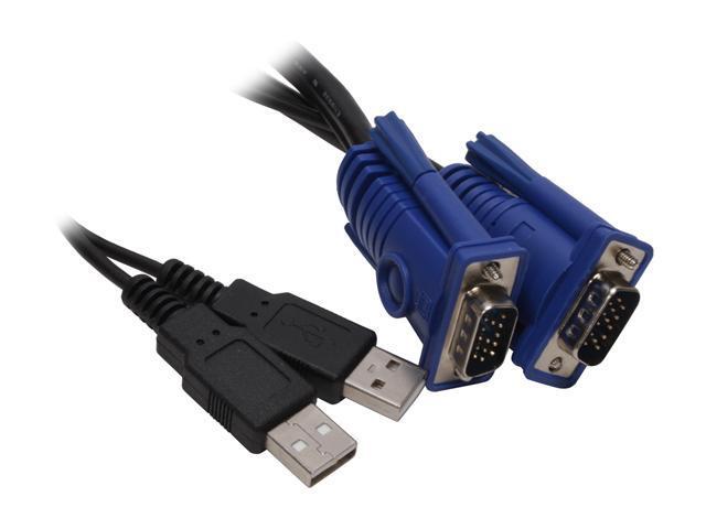 ENCORE ENKVM-USB 2-Port USB KVM Switch with Cables - Newegg.ca