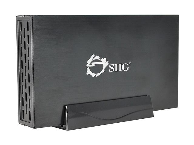 SIIG JU-SA0E12-S1 Black External Hard Disk Enclosure - Newegg.com