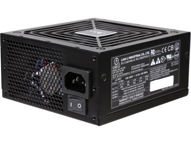 LIAN LI PE-550W 550 W Power Supply, Black - Newegg.ca
