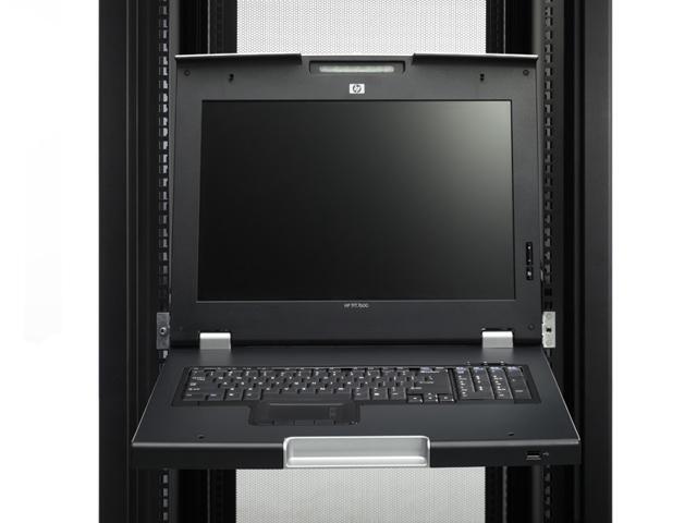 HP TFT7600 KVM console - TFT - 17" - Newegg.com