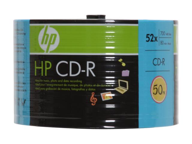 HP 700MB 52X CD-R 50 Packs Disc Model 66000086166 - Newegg.com