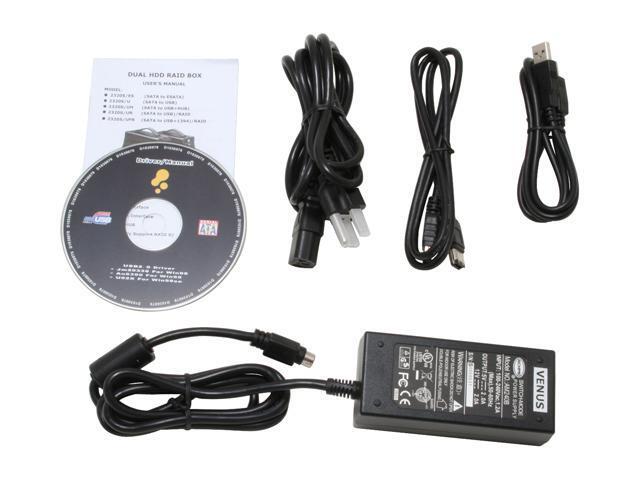 AMS VENUS DS3R DS-2320SCBK External Enclosure - Newegg.com