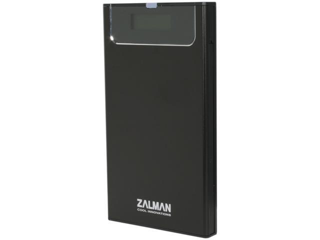 Zalman ZM-VE200-B Aluminum 2.5" Black USB2.0 & eSATA External Enclosure ...