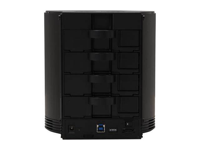 Open Box: VANTEC NexStar HX4R NST-640S3R-BK Black Quad Bay RAID HDD Enclosure - Newegg.com