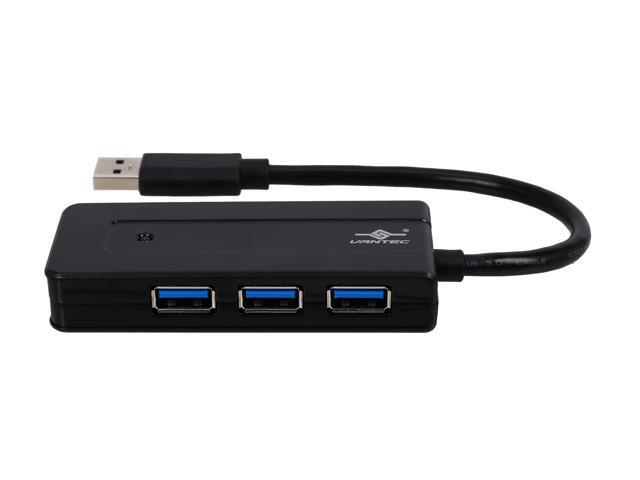 VANTEC UGT-MH400U3 4-Port USB 3.0 Bus-Powered Travel Hub - Newegg.ca
