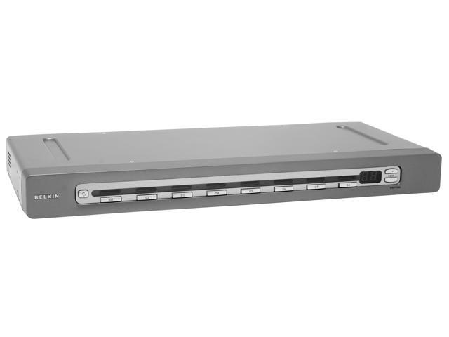 BELKIN F1DP108A 8-Port CAT5 KVM Switch - Newegg.com
