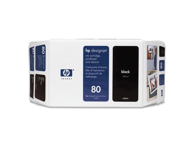 HP 80 Black Ink Cartridge and Printhead Value Pack (C4890A) - Newegg.com
