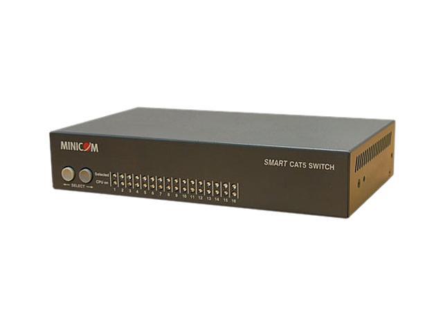 TRIPP LITE 0SU22082 Minicom Smart 116 - 16-Port Cat5 KVM Switch for ...