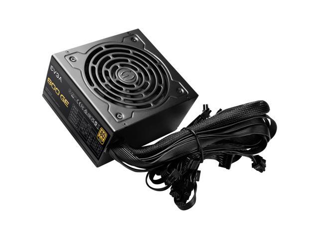 EVGA 800 GE, 80 Plus Gold 800W, Eco Mode, Power Supply 200-GE-0800-V1 ...
