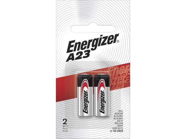 Energizer A23BPZ2CT Alkaline A23 Battery For Keyless Entry, Garage Door ...