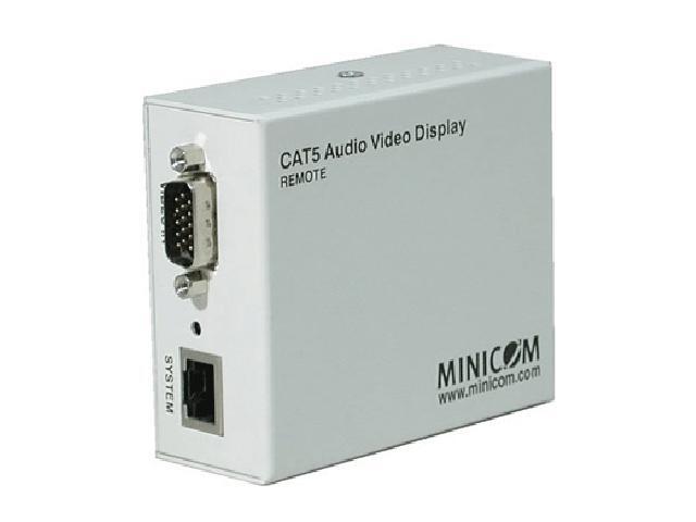 Minicom 0VS23009 CAT5 Audio Video Display System Remote Dongle Monitor ...