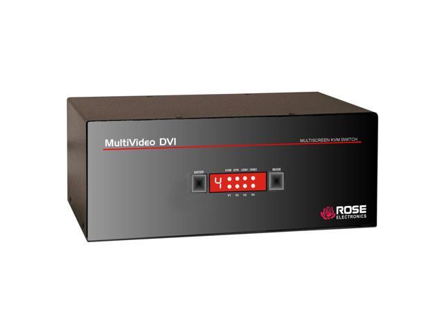Rose Electronics MultiVideo MDM-4T2DDL/A1 KVM Switch - Newegg.com