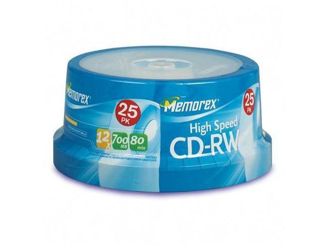 memorex 700MB 12X CD-RW 25 Packs High Speed Disc Model 03424 - Newegg.com