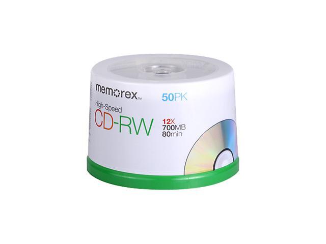 memorex 700MB 12X CD-RW 50 Packs Disc Model 03433 - Newegg.com