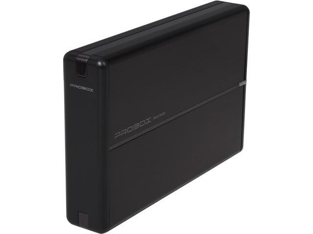 Mediasonic HDL-su3 Black Single bay enclosure with Aluminum casing, USB ...