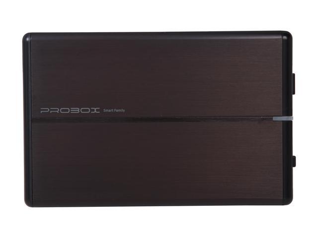 Mediasonic HDL-su3 Black Single bay enclosure with Aluminum casing, USB ...