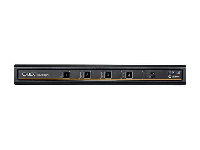Vertiv Cybex SCMV285DPH-400 Secure MultiViewer KVM Switch 8 Port, NIAP ...