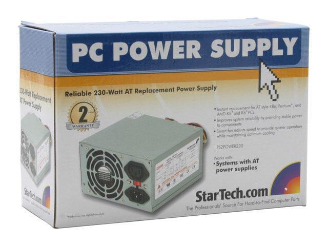 StarTech PS2POWER230 230W AT AT Replacement Power Supply - Newegg.com