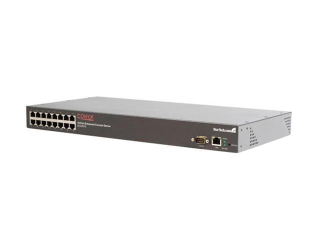 StarTech.com ECS0016 Conyx 16 Port Enhanced Console Server - Newegg.com