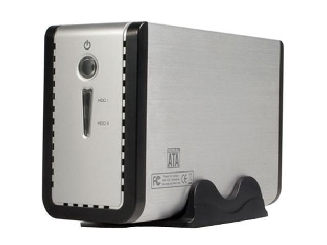 StarTech SAT3520U2 Aluminum with plastic front panel 3.5" Silver USB 2. ...